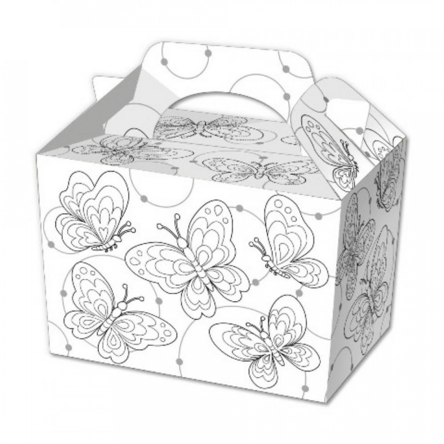 10 Colour In Butterfly Boxes | Cazaar