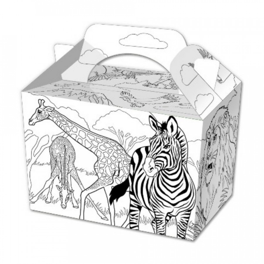 10 Colour In Jungle Boxes | Cazaar