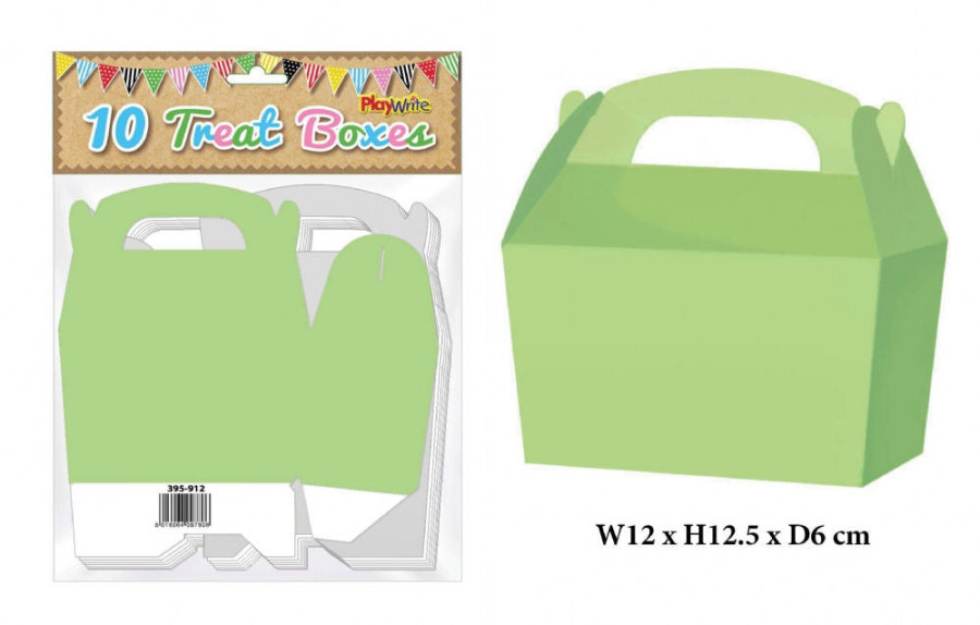 10 Neon Green Treat Boxes | Cazaar