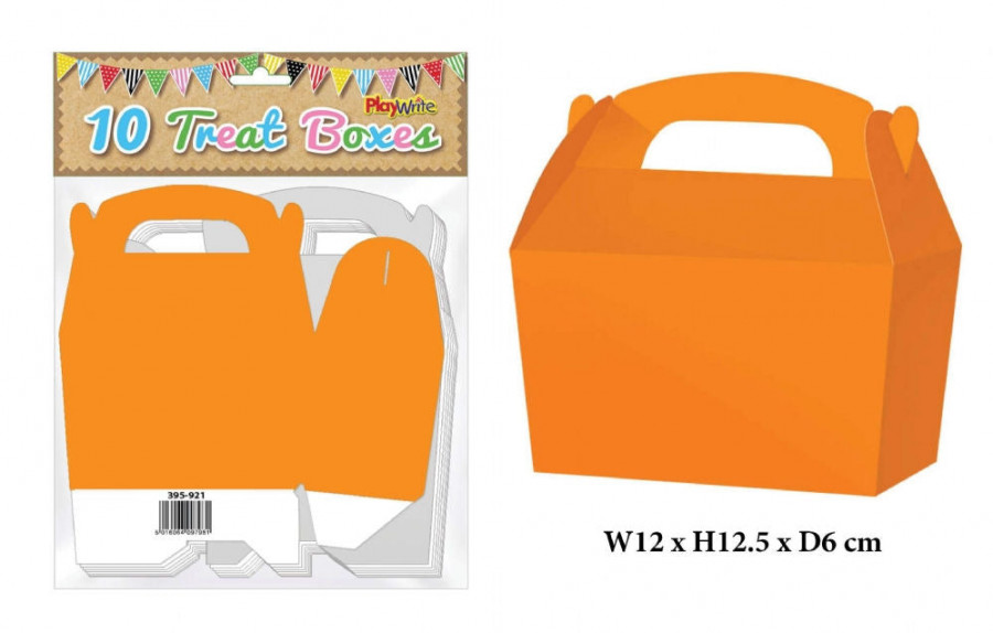 10 Orange Treat Boxes | Cazaar
