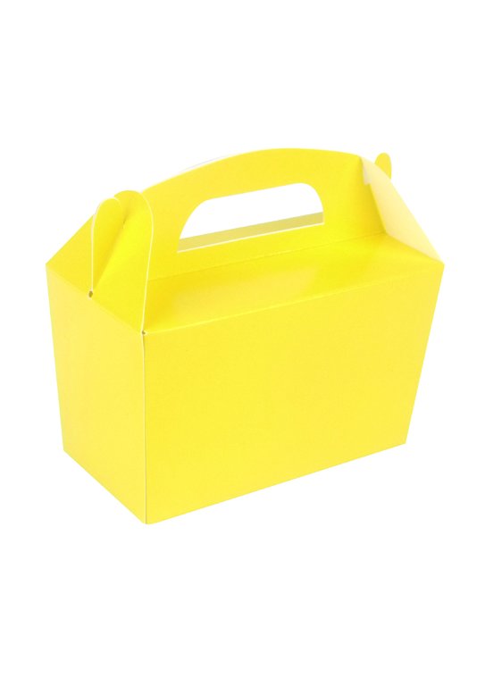 12 Yellow Snack Boxes | Cazaar