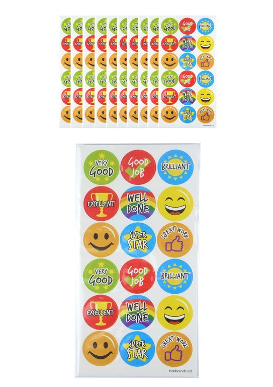 180 Round Teacher Stickers | Cazaar