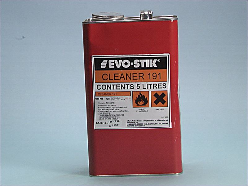 191 Adhesive Cleaner 5 litre EVOCL5L | Cazaar