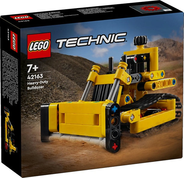 Lego Technic - Heavy Duty Bulldozer 42163 | Cazaar