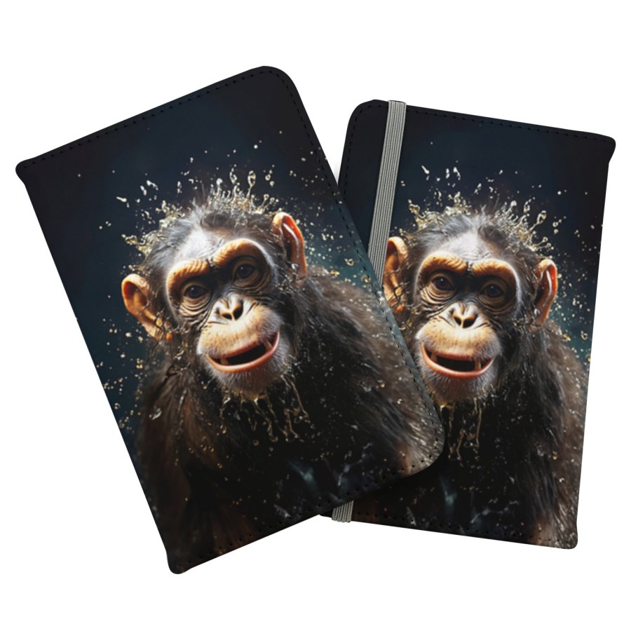 Realistic Monkey Face Splashart Passport Cover | Cazaar