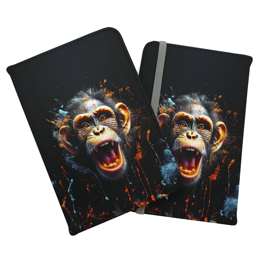 Monkey Face Splashart Passport Cover | Cazaar