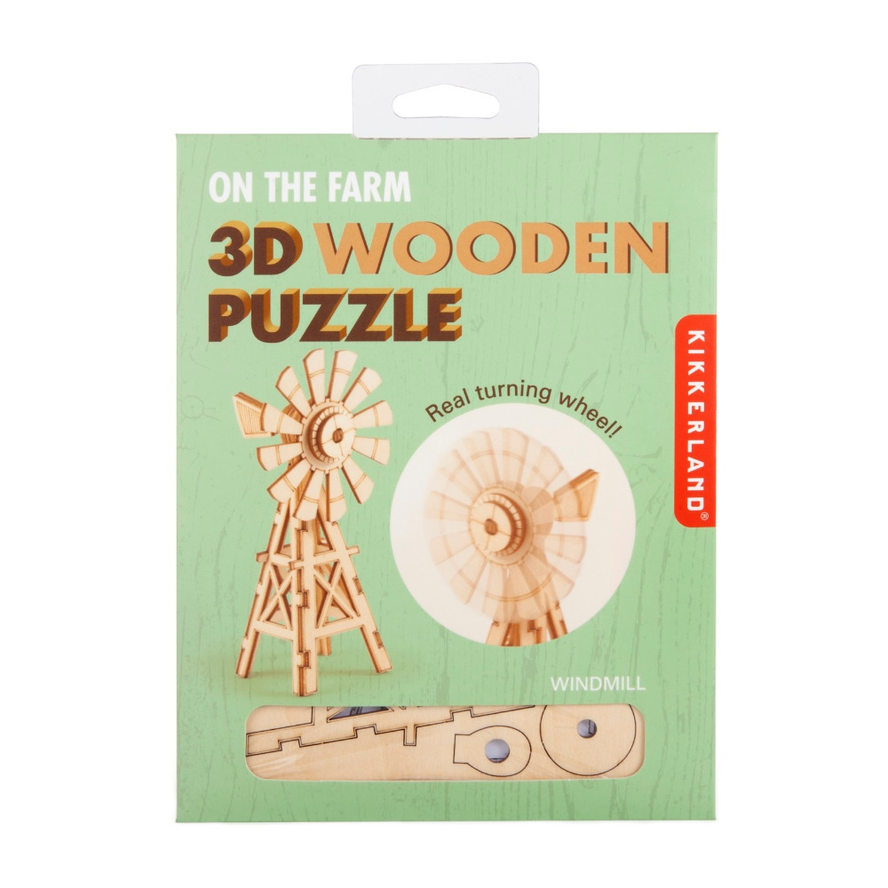 3D Windmill Puzzle Kit for Kids | Cazaar