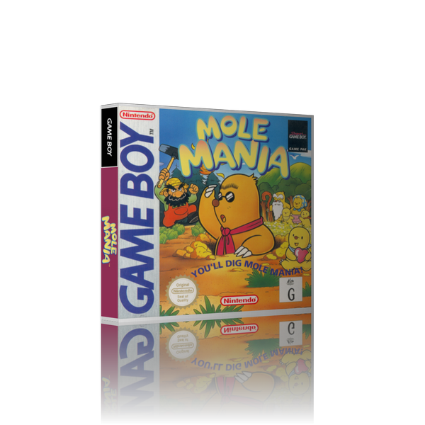 Molemania Au REPLACEMENT Retro Gaming Case | Cazaar