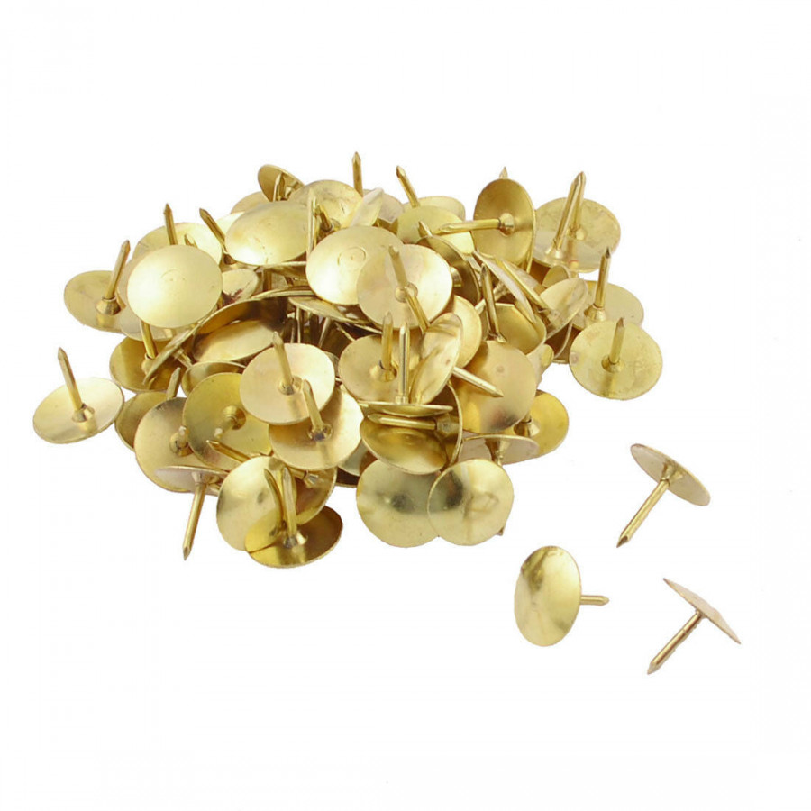 50 Brass Drawing Pins | Cazaar