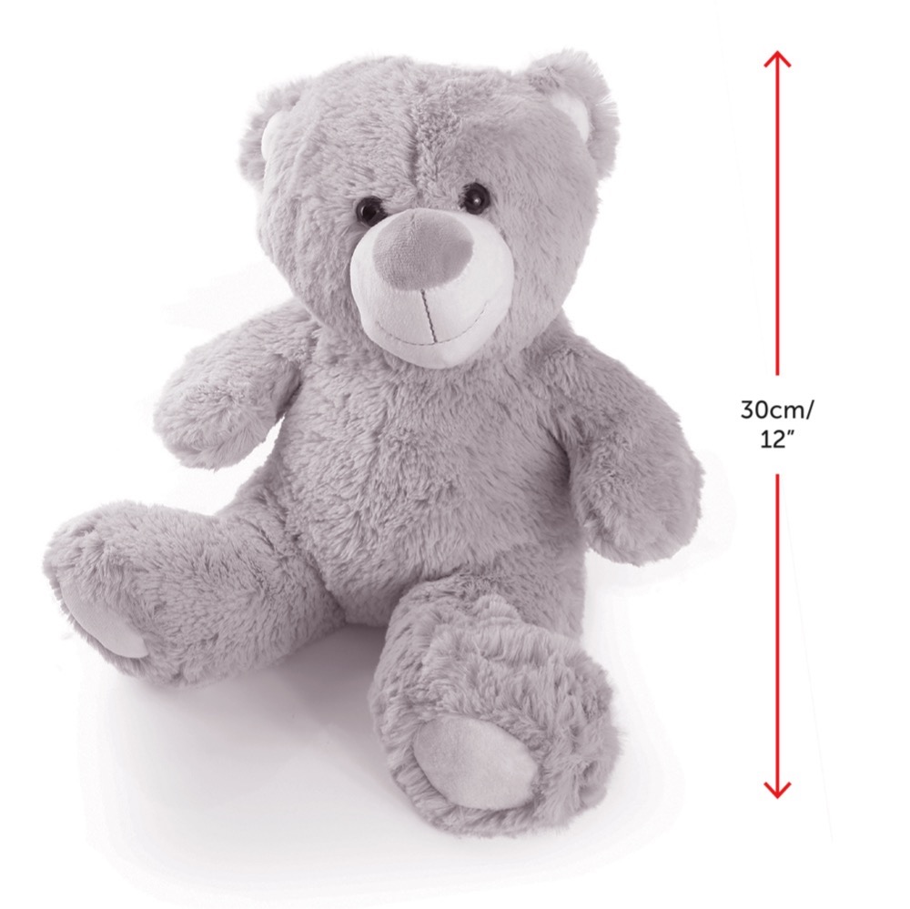 Grey Teddy Bear, 1000 Rose Petals & Lindt Lindor Chocolates | Cazaar