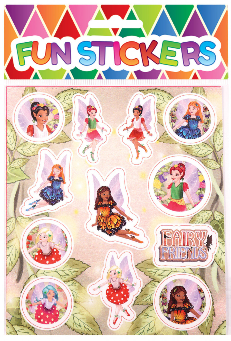 6 Fairy Sticker Sheets | Cazaar