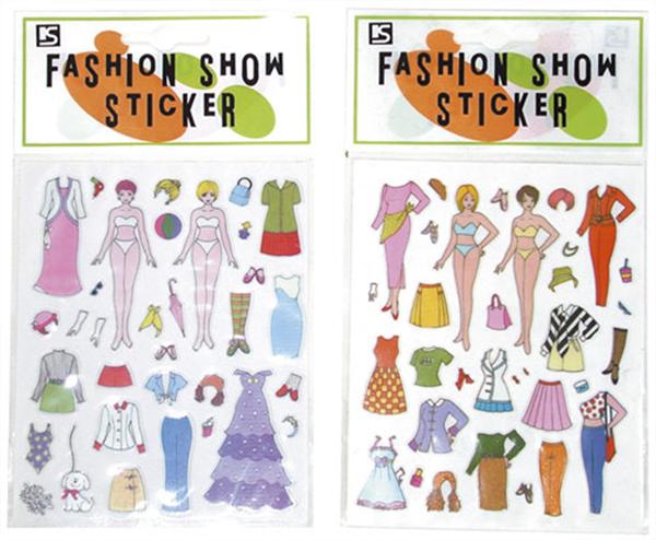 6 Fashion Show Sticker Packs | Cazaar