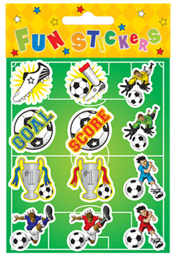 6 Football Sticker Sheets | Cazaar