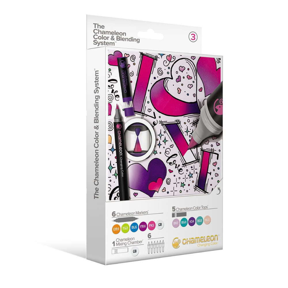 Chameleon Colour & Blending Marker Pen Set #3 | Cazaar