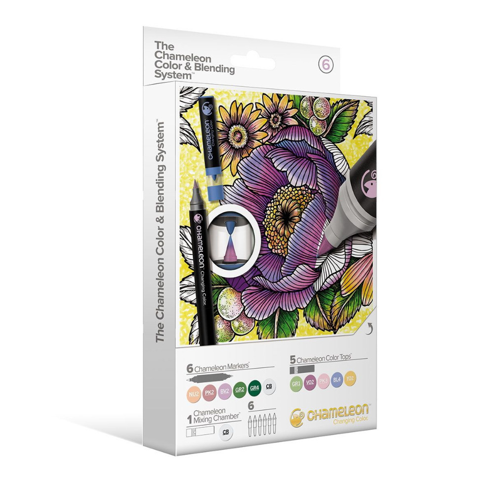 Chameleon Colour & Blending Marker Pen Set #6 | Cazaar