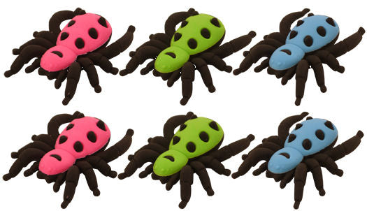 6 Spider Erasers for Halloween Fun & Gifts | Cazaar
