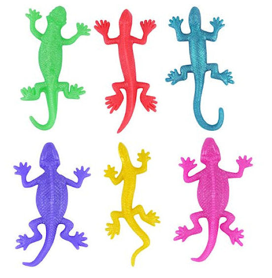 6 Stretchy Lizards 11cm | Cazaar