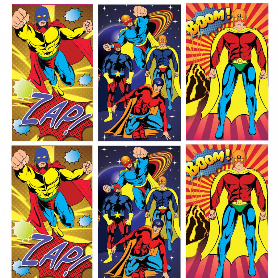 6 Super Hero Notebooks | Cazaar