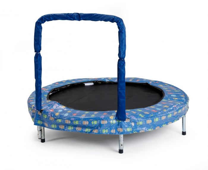 48" Blue Robot Mini Trampoline | Cazaar