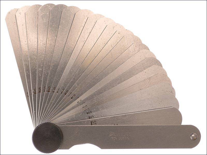 66MA Feeler Gauge 20 Piece Set 0.05-1mm STR66MA | Cazaar