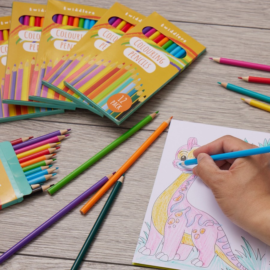10 Packs of 12 Colouring Pencils | Cazaar