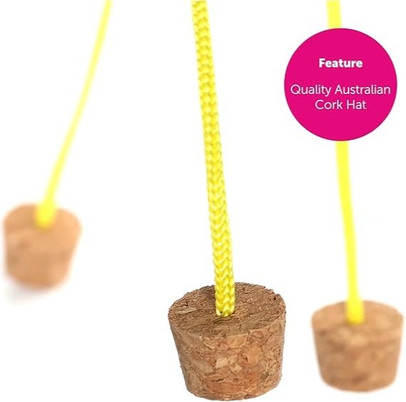 Australian Cork Hat with Flag - Australia Day Set | Cazaar