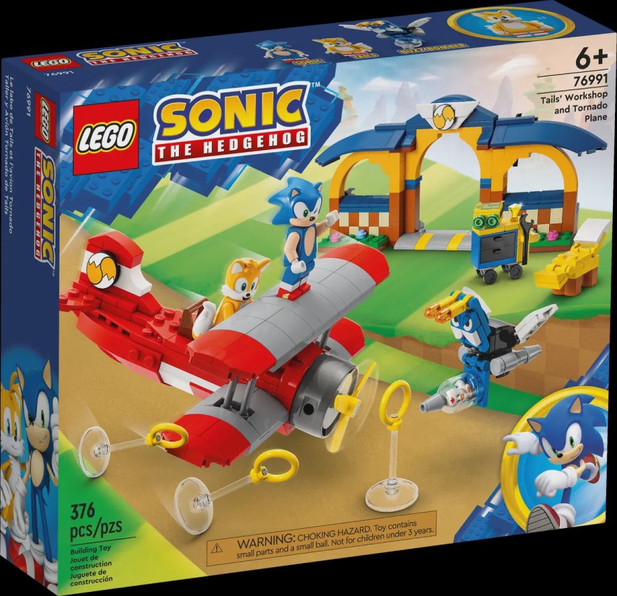 Lego Sonic The Hedgehog - Tails' Workshop and T... | Cazaar