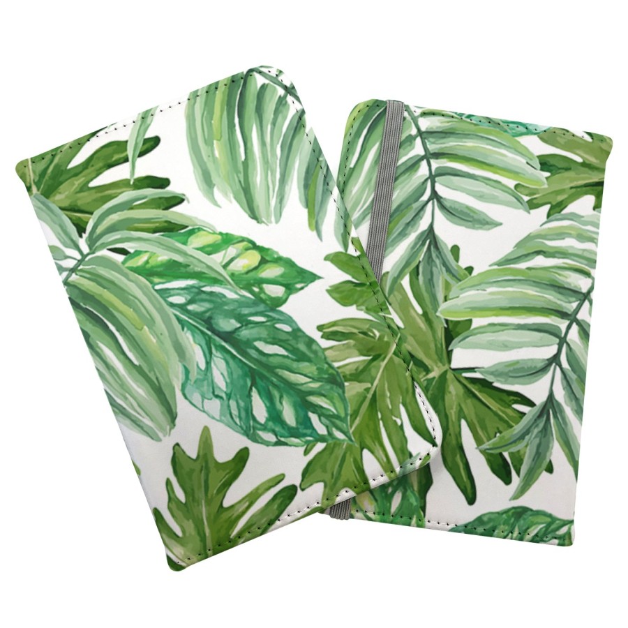 Exotic Rainforest Leaves Passport Cover | Cazaar
