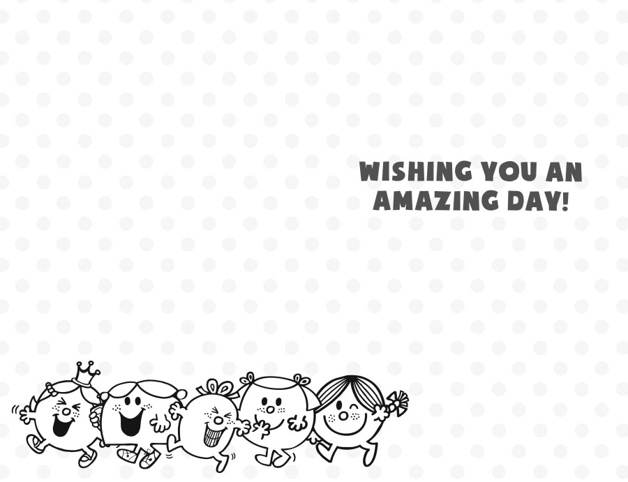 Mr Men & Little Miss 'Happy Birthday' Card | Cazaar