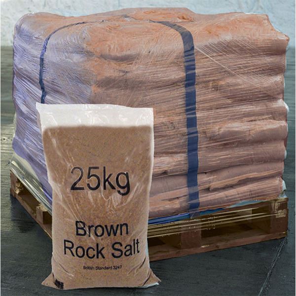 Dry Brn Rock Salt 25Kg Bag Plt 40 - WE25290 | Cazaar
