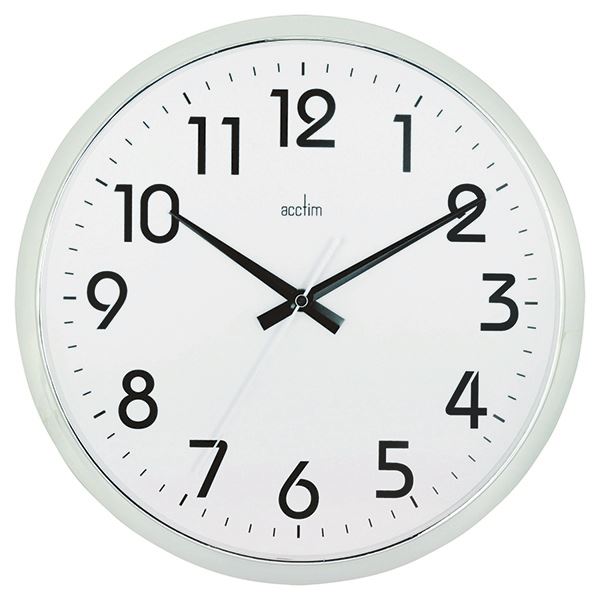 Acctim Orion Silent Wall Clock - ANG21287 | Cazaar