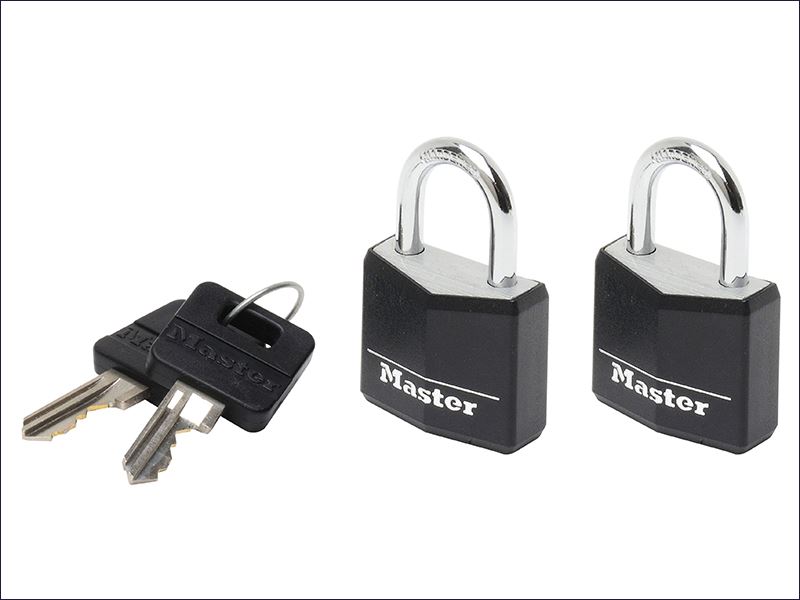 Aluminium Black Vinyl Cover 20mm Padlock 3-Pin -... | Cazaar