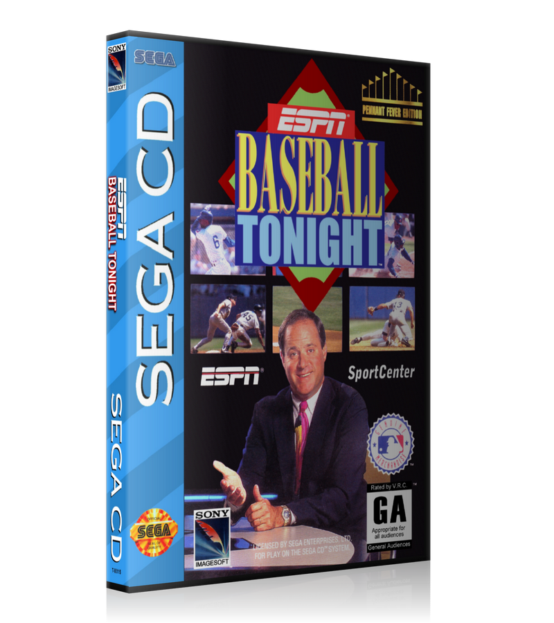 Espn baseball tonight REPLACEMENT Retro Gaming Case | Cazaar