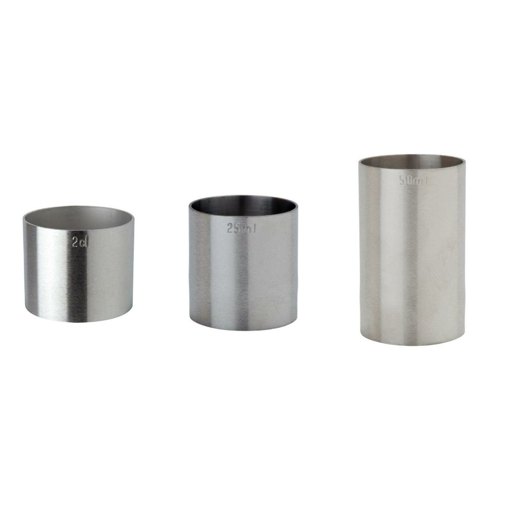 Beaumont Home Bar Thimble Spirit Measures Set Of... | Cazaar