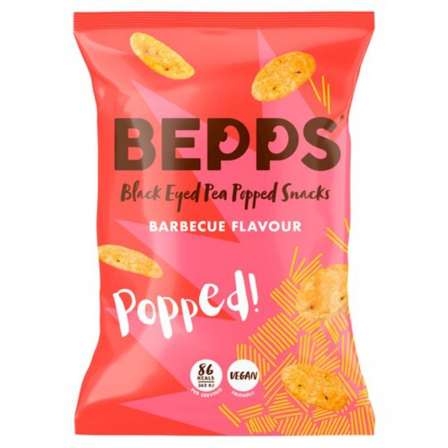 Bepps Popped Bbq Chickpea Snack - 70g x 5 - 704057 | Cazaar