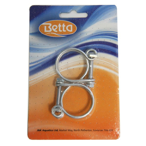 Betta Hoseclips Double Wire Clips 19mm Pack of 2 | Cazaar