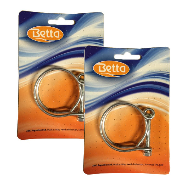 Betta Hoseclips Double Wire Clips 32mm Pack of 2 | Cazaar