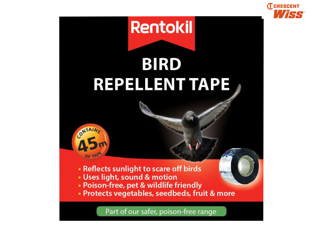 Bird Repellent Tape 45m - RKLFBT22 | Cazaar