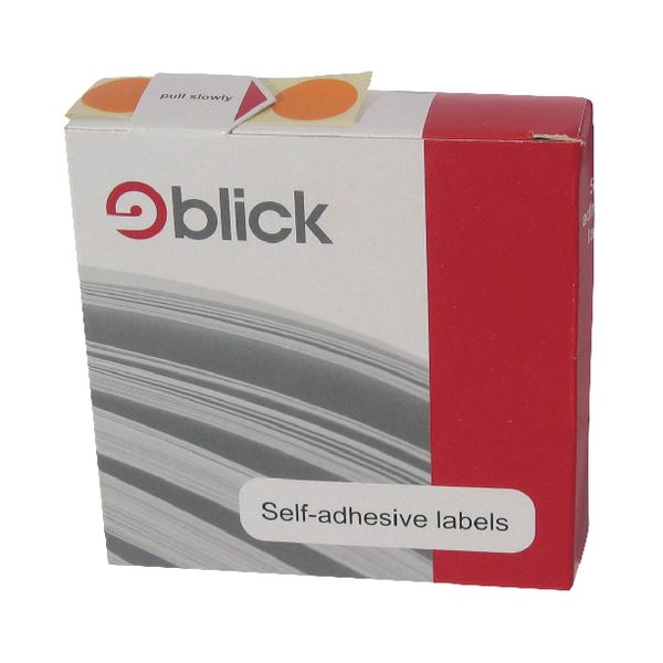 Blick 19Mm Diameter White Labels - RS00551 | Cazaar
