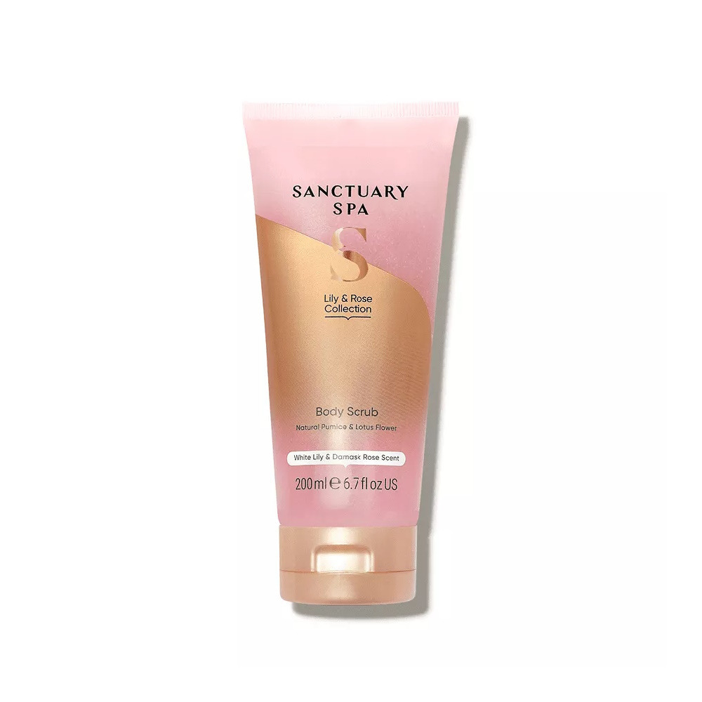 Sanctuary Spa Lily and Rose Body Scrub 200ml | Cazaar