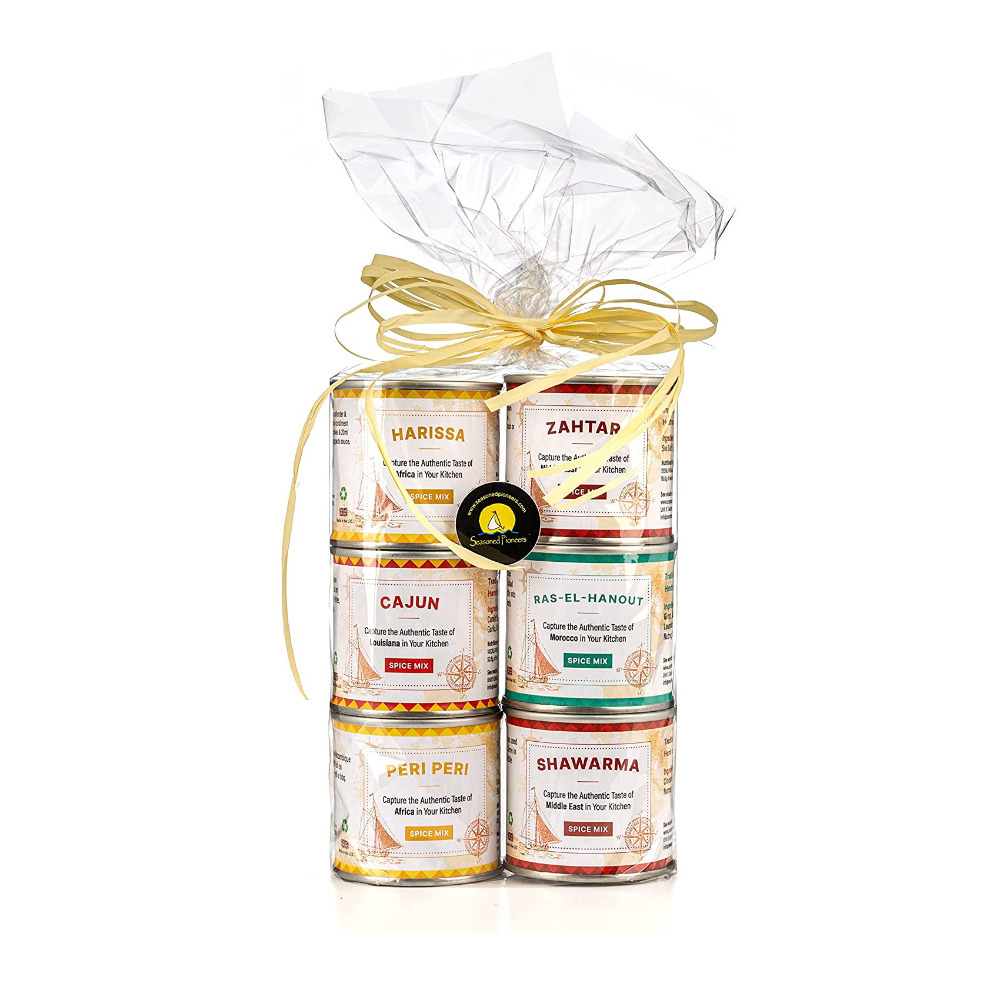 6 Spice Tin Butchers Collection Gift Set | Cazaar