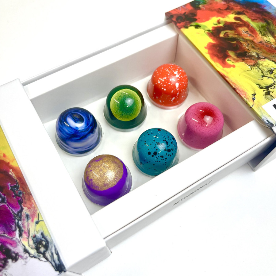 Caramel Collection Box - 6 Chocolates | Cazaar
