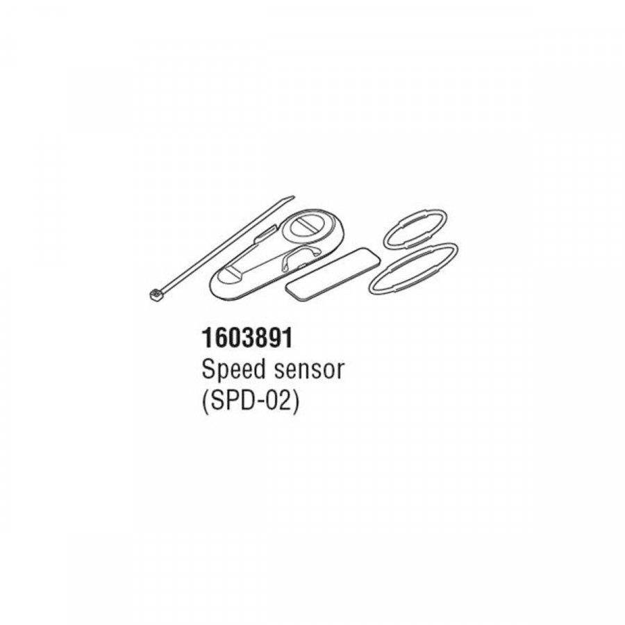 CATEYE STRADA SLIM COMPUTER SPEED SENSOR SPD-02:... | Cazaar