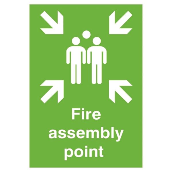 Signslab A2 Fire Assembly Point Pvc - SR11138 | Cazaar