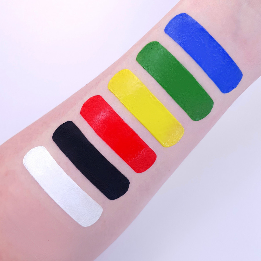 Face & Body Paint Primary Colours Boxset by Moon... | Cazaar