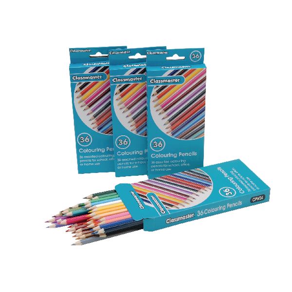Classmaster Colour Pencils Assorted - EG60069 | Cazaar