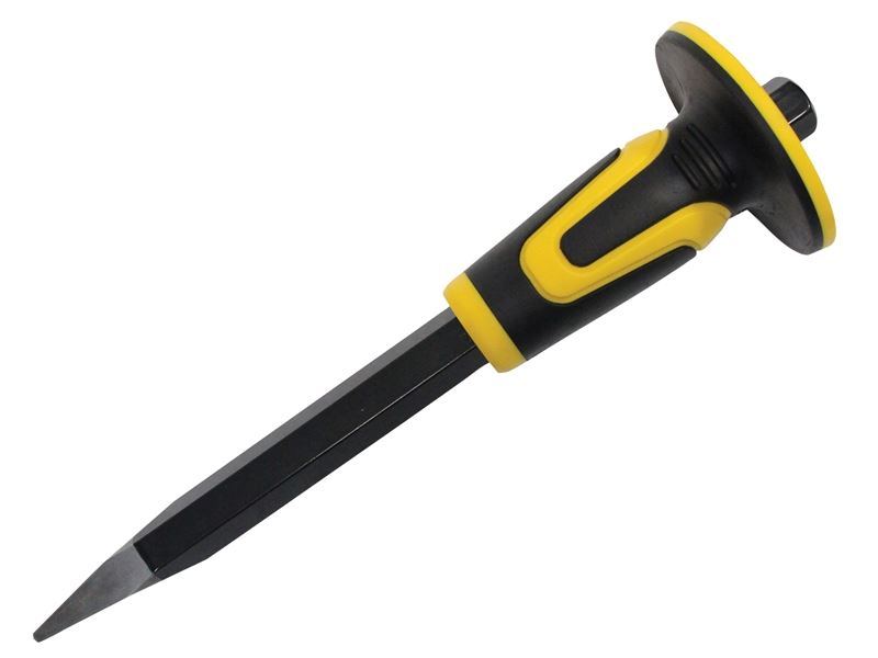 Concrete Chisel With Guard 300 x 25 x 4mm Point ... | Cazaar