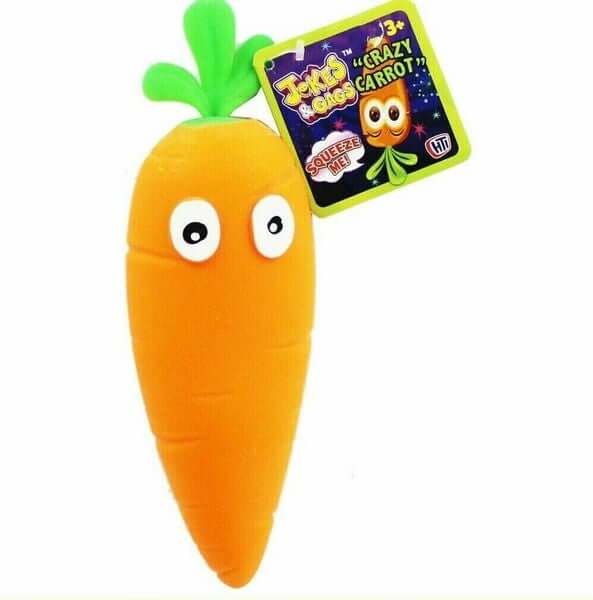Crazy Carrot Squishy Toy - Fun and Stress Relief | Cazaar