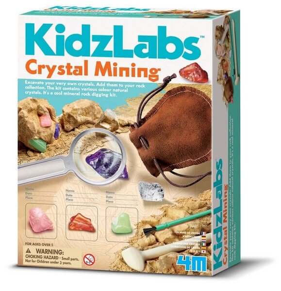 Crystal Mining - Excavation Activity Set For Kids | Cazaar