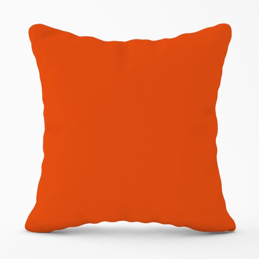 Flame Orange Outdoor Cushion | Cazaar